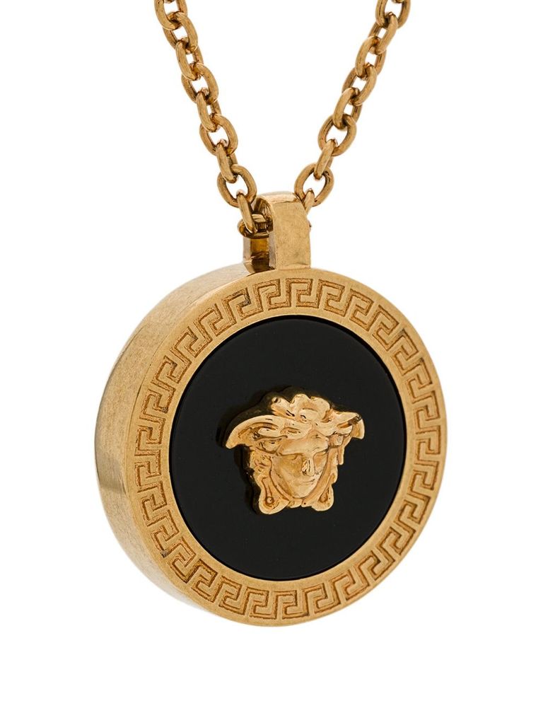 Medusa head necklace