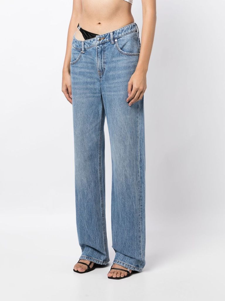 Bikini detail jeans Bikini detail jeans